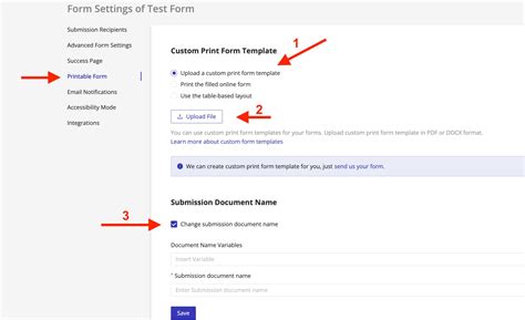 Editing Form Settings Hipaatizer