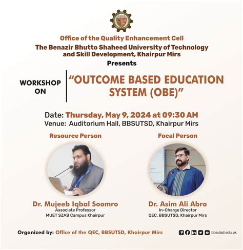 Bbs Utech Outcome Based Education Obe System