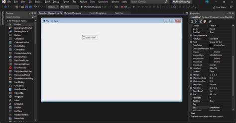 Using The Checkbox Control In Winforms