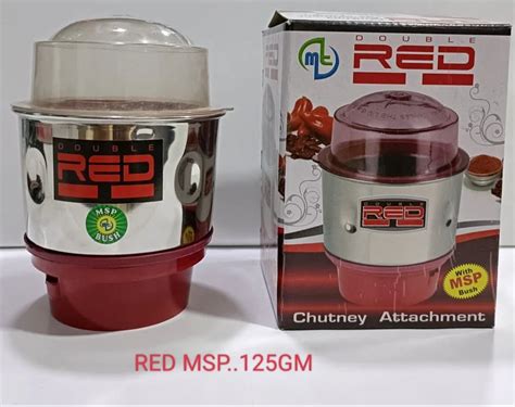 Mohan Traders Red Msp Mixer Attachment For Wet And Dry Grinding 900w At