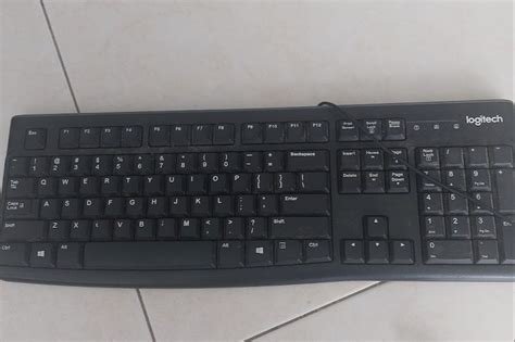 Logitech Wired Keyboard Computers And Tech Parts And Accessories Computer Keyboard On Carousell