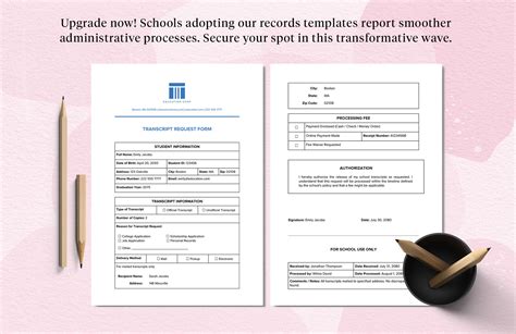 Transcript Request Form Template In Word PDF Google Docs Download Template Net
