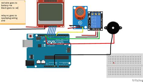 Anti Drunk Driving Car Safety System Arduino Project Hub
