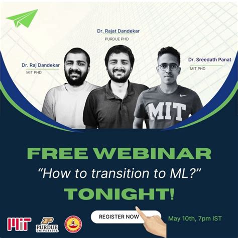 Workshop On Machine Learning For Engineers Tonight Rajat Dandekar Posted On The Topic Linkedin