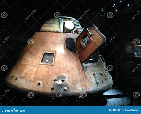 Apollo 14 Command Module Editorial Photo Image Of Moon 54603551