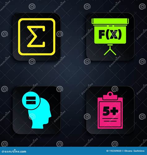 Set Calculation Chalkboard Geometric Figure Cube Graph Schedule Chart Diagram Test Or