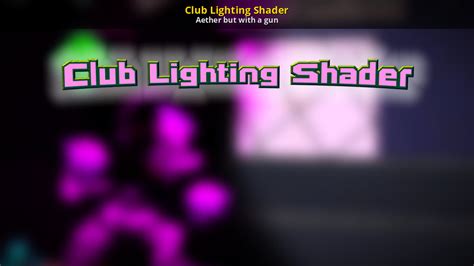 Club Lighting Shader Modding Tool For Friday Night Funkin Fnf
