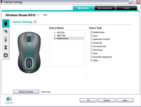 My M310 Cannot Be Customized Using Logitech Software Setpoint Logitech Support Download