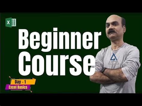 Excel Beginners Course Exceltutorial How To Learn Excel Learn Advanced Excel YouTube