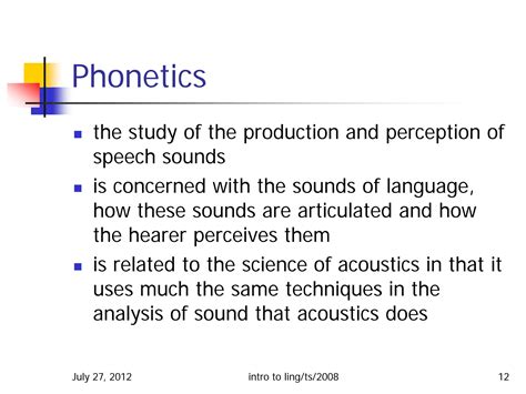 Introduction To Linguistics Semanticspdf