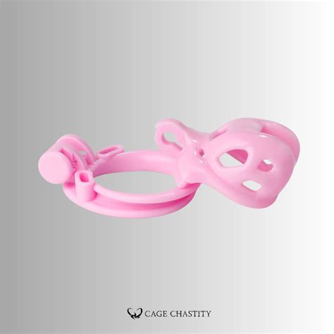 Tiny Pink Chastity Cage Ultimate Chastity Humiliation