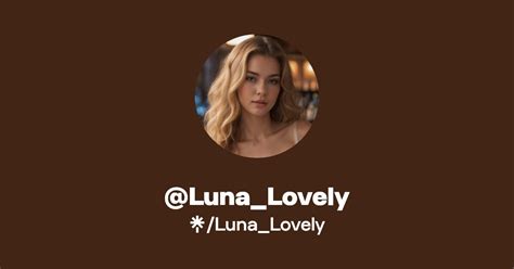 Lunalovely Twitter Instagram Linktree