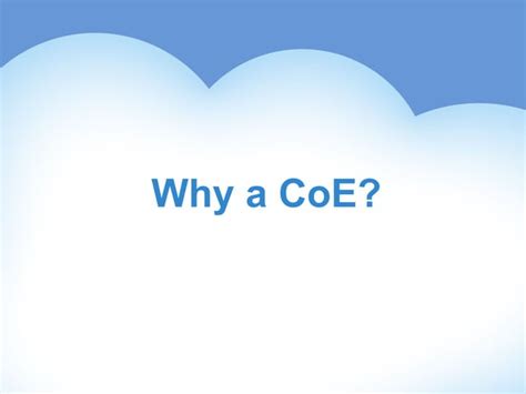 Large Enterprise Best Practices Developing A Coe 1 Pdf