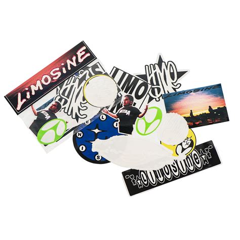 Limosine Sticker Pack 3 Sunset Store Australia