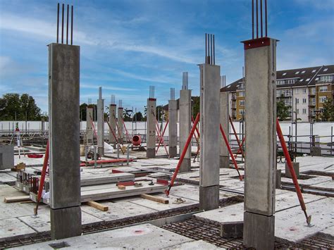 Precast Concrete Column Design And Construction Milbank