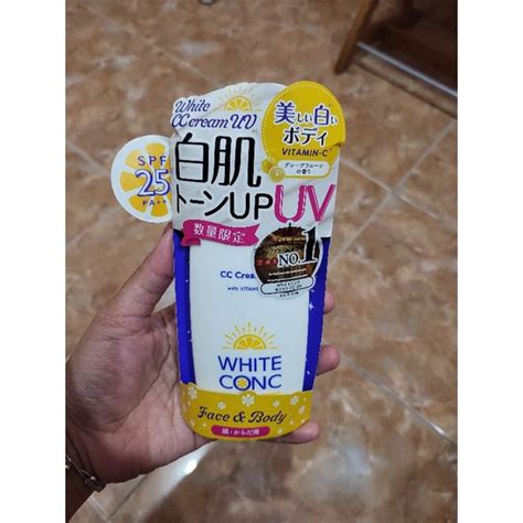 Jual White Conc Cc Cream Face And Body Original Japan Shopee Indonesia