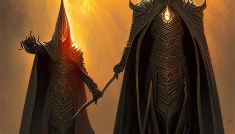 Sauron Concept Art Verbrand The Lord Of The Rings Sauron Figure Bronze