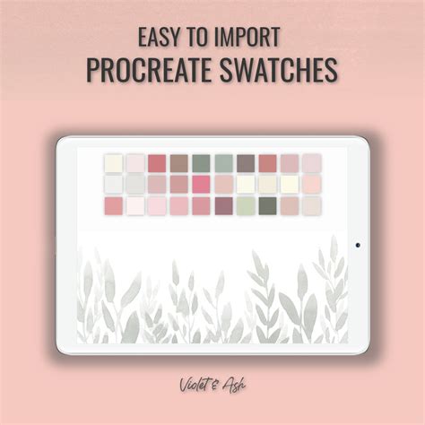 Sugar Cookie Procreate Color Palette Procreate Color Palette Etsy