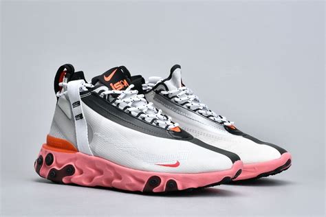 Nike React Runner Mid Wr Ispa White Light Crimson