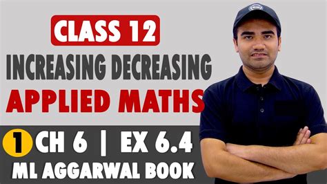Ex 6 4 Increasing Decreasing Applied Maths Class 12 Applied Mathematics Application Of