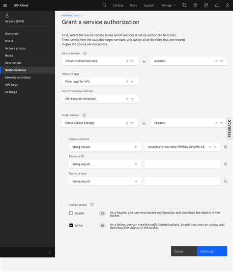 Ibm Cloud Vpc Flow Logs Via Cloud Object Storage Setup