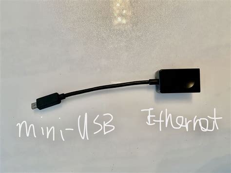 Mini Usb To Ethernet Cable Computers Tech Parts Accessories Cables Adaptors On Carousell