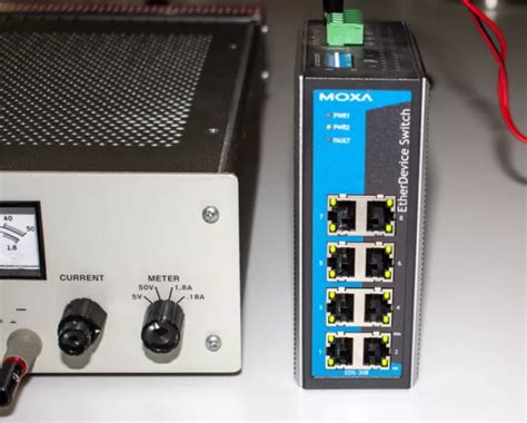 Moxa Ethernet Switch Eds 308 8 Ports Din Rail Relay Output 1 Y