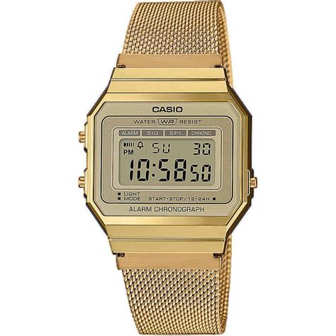 Orologio Digitale Unisex Casio Vintage Gold Gallery