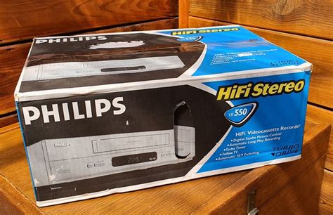 Philips Vr 550 Hifi Stereo Vhs Recorder And Player Catawiki