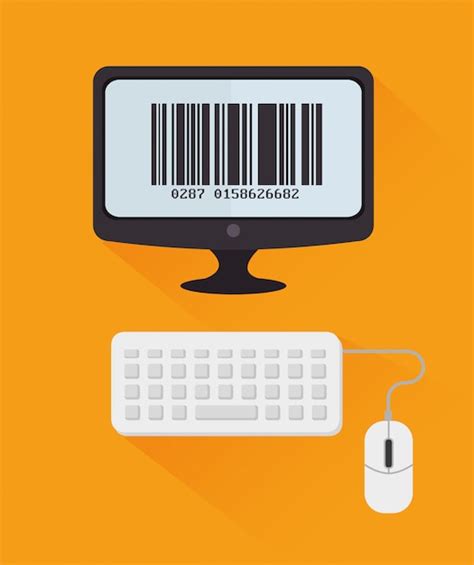 Premium Vector Code Bar Design