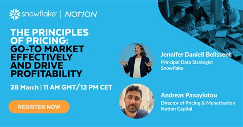 the principles of pricing with notion capital and snowflake notion