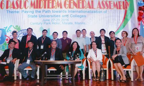 Pasuc Convenes For Internationalization Cebu Technological University
