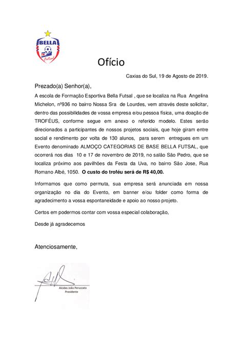 Modelo De Oficio Solicitando Produto My Xxx Hot Girl