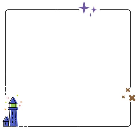 만화 귀여운 테두리 일러스트 집 별 손 장부 자료 테두리 일러스트 만화 일러스트 집 일러스트 Png 일러스트 및 벡터 에 대한 무료 다운로드 Pngtree