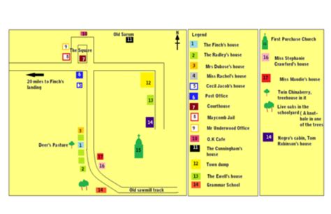 Map Maycomb County Reenactment