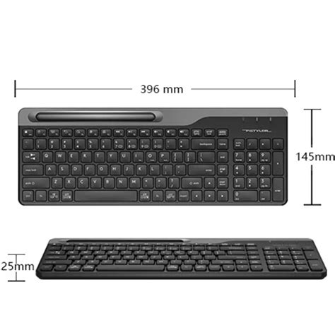 کیبورد 25 fbk خرید کیبورد بی سیم بلوتوثی ای فورتک A4TECH