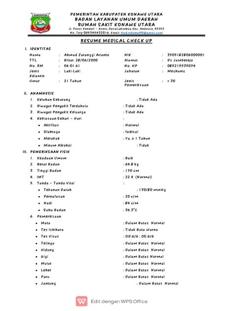 Contoh Hasil Mcu Pdf