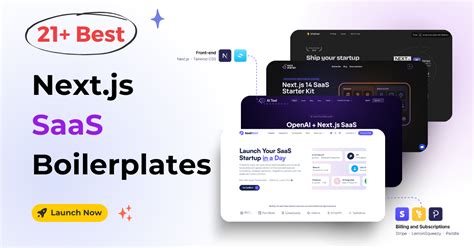 21 best next js saas boilerplates for 2025 uideck