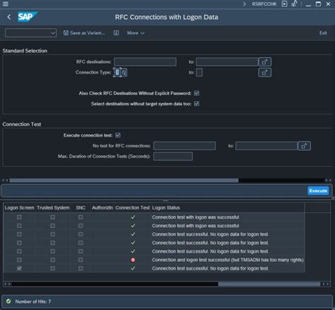 Sap Basis Basics Part 28 Check Multiple Rfc Connections At The Same Time Sapbasisbasics Medium