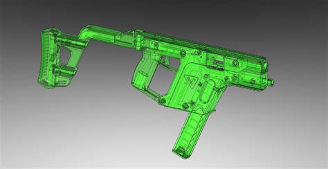 3d File Kriss Vector V2 Step 🔫・3d Printing Template To Download・cults