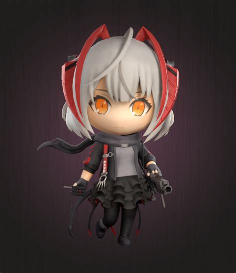 Artstation W（chibi Versionarknights