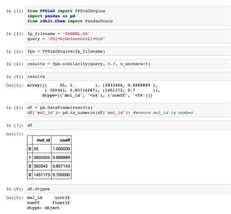 Using The Python 3 Library Fpsim2 For Similarity Searches Macs In