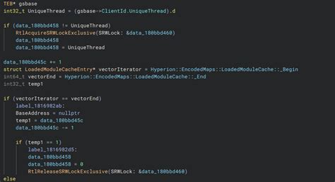 Reverse Engineering Hyperion Bypassing Control Flow Guard