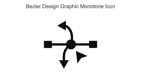 Bezier Design Graphic Monotone Icon In Powerpoint Pptx Png And Editable Eps Format Ppt Template