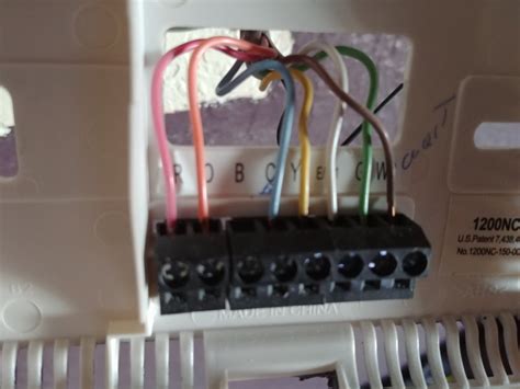 New Thermostat Wiring DIY Home Improvement Forum