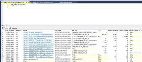QRY PROFILE LIST MUTEX Blocking Still A Problem Issue 3210
