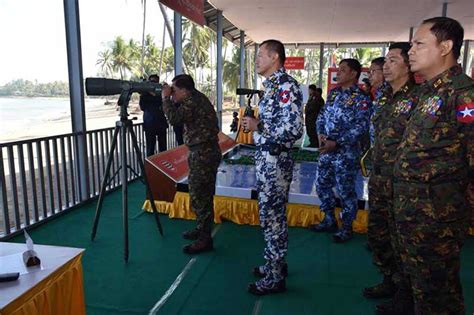 ဆင္ျဖဴရွင္ စစ္ေရးေလ့က်င့္မႈႀကီး ဒုတိယပုိင္းျမင္ကြင္း