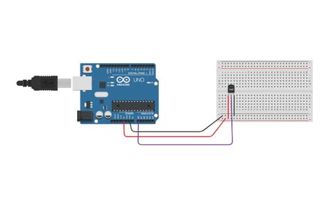 Circuit Design 8 Temperature Serial Print Tinkercad
