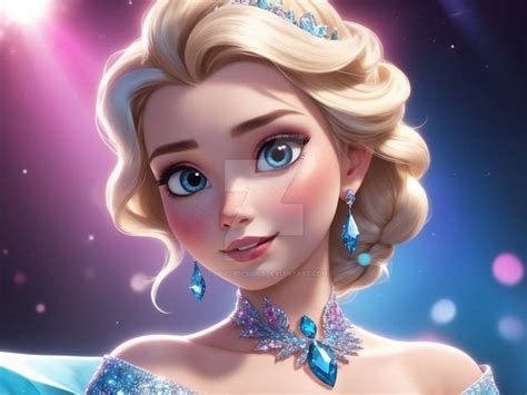 Elsa Radiant Beauty By Danielbdesigns On Deviantart