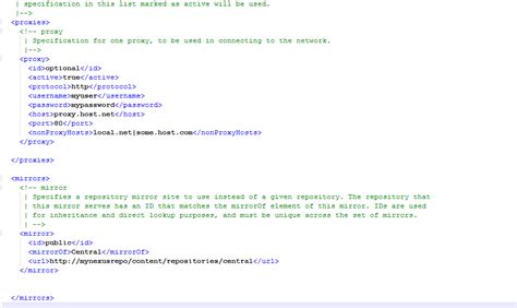 Nexus Repo Not Accessible Through Proxy In Maven Settings Stack Overflow